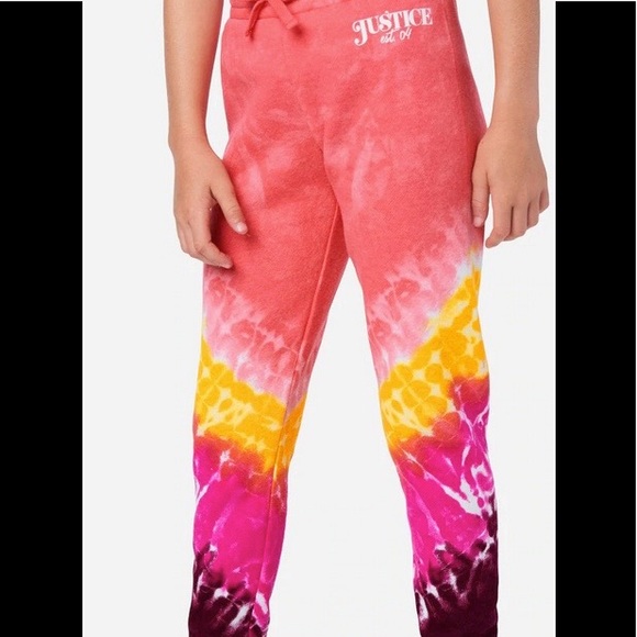 Justice | Bottoms | Nwt 2 14 Justice Tie Dye Sweat Pants Birthday ...
